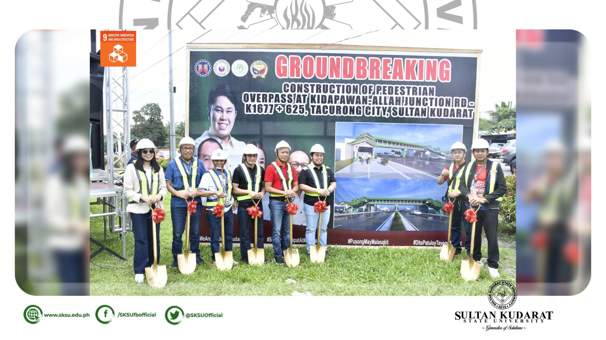 Groundbreaking Ceremony Marks the Start of SKSU-ACCESS Pedestrian ...