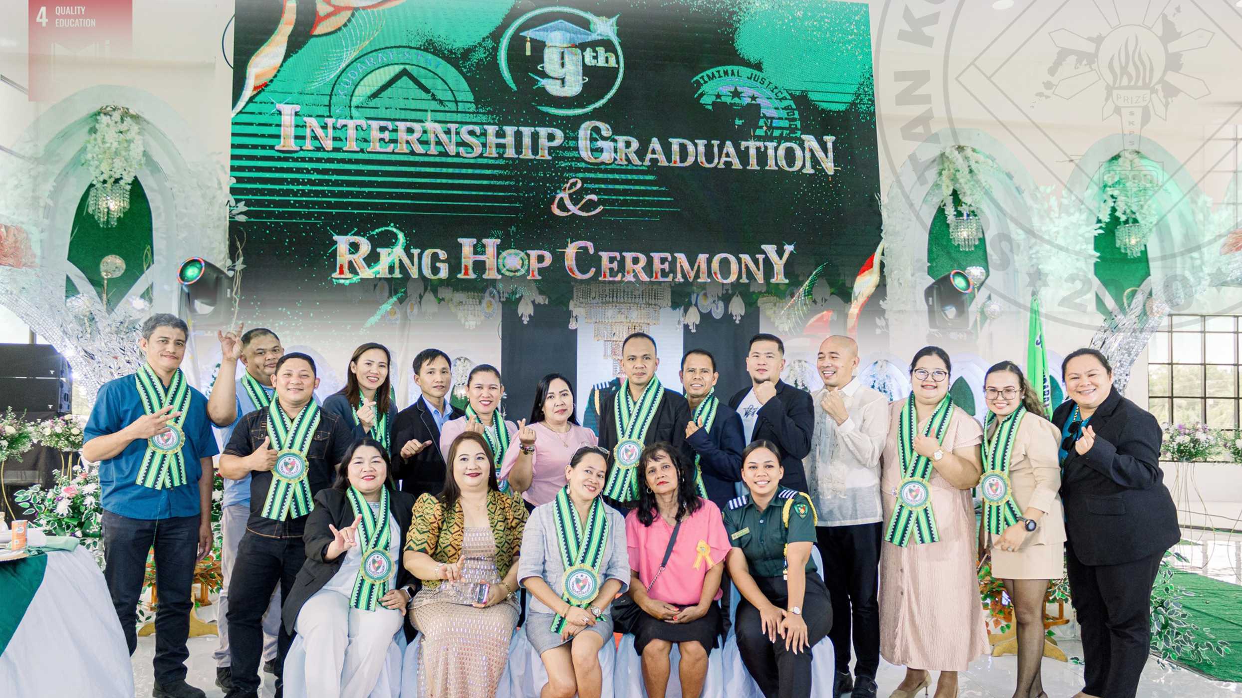 CCJE Holds 9th Internship Graduation and Ring Hop Ceremony