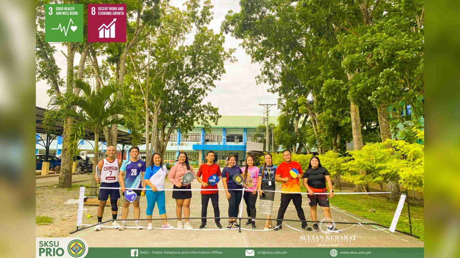 ‘Smash Stress, Swing into Wellness’ Culminates at SKSU ACCESS Campus