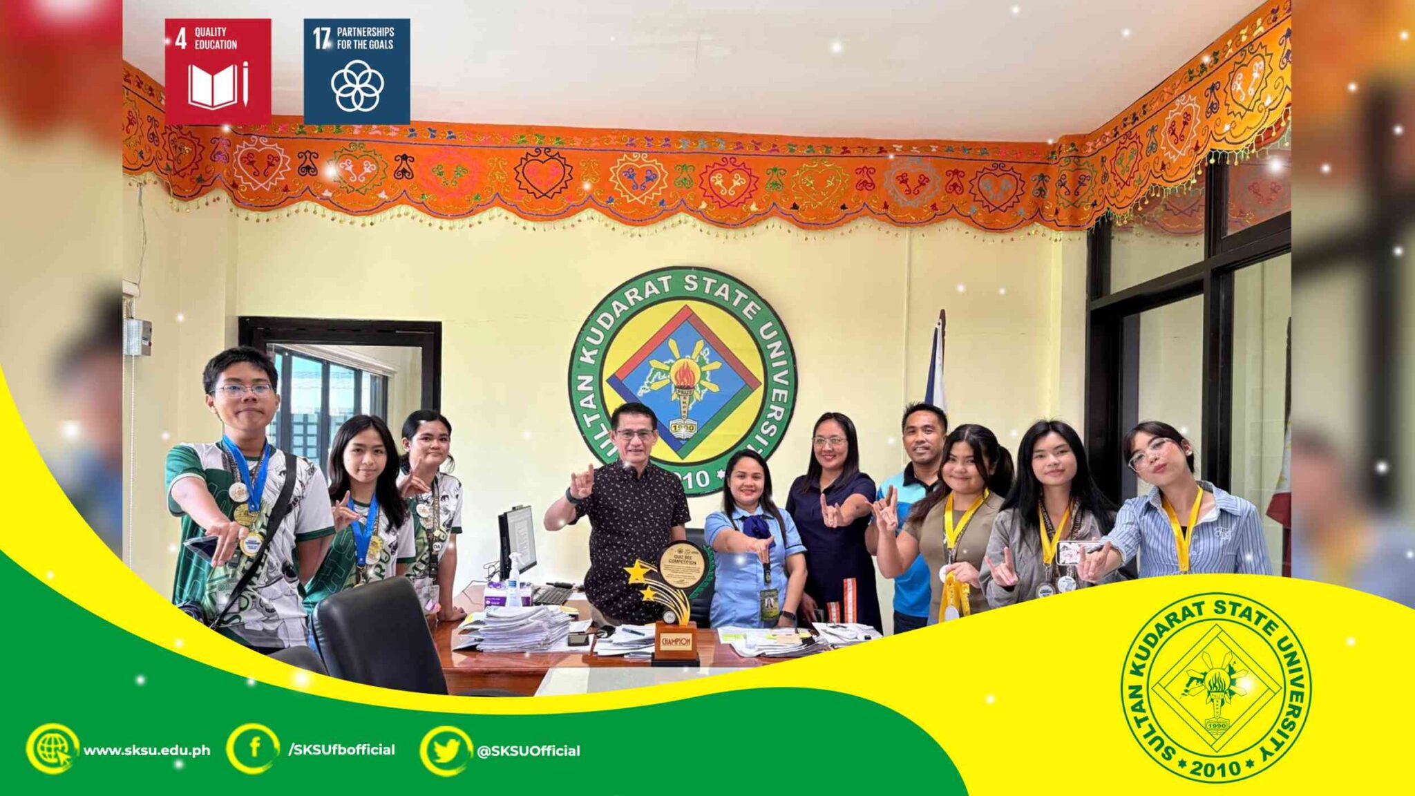 Courtesy Call Visit of the SKSU Laboratory High School