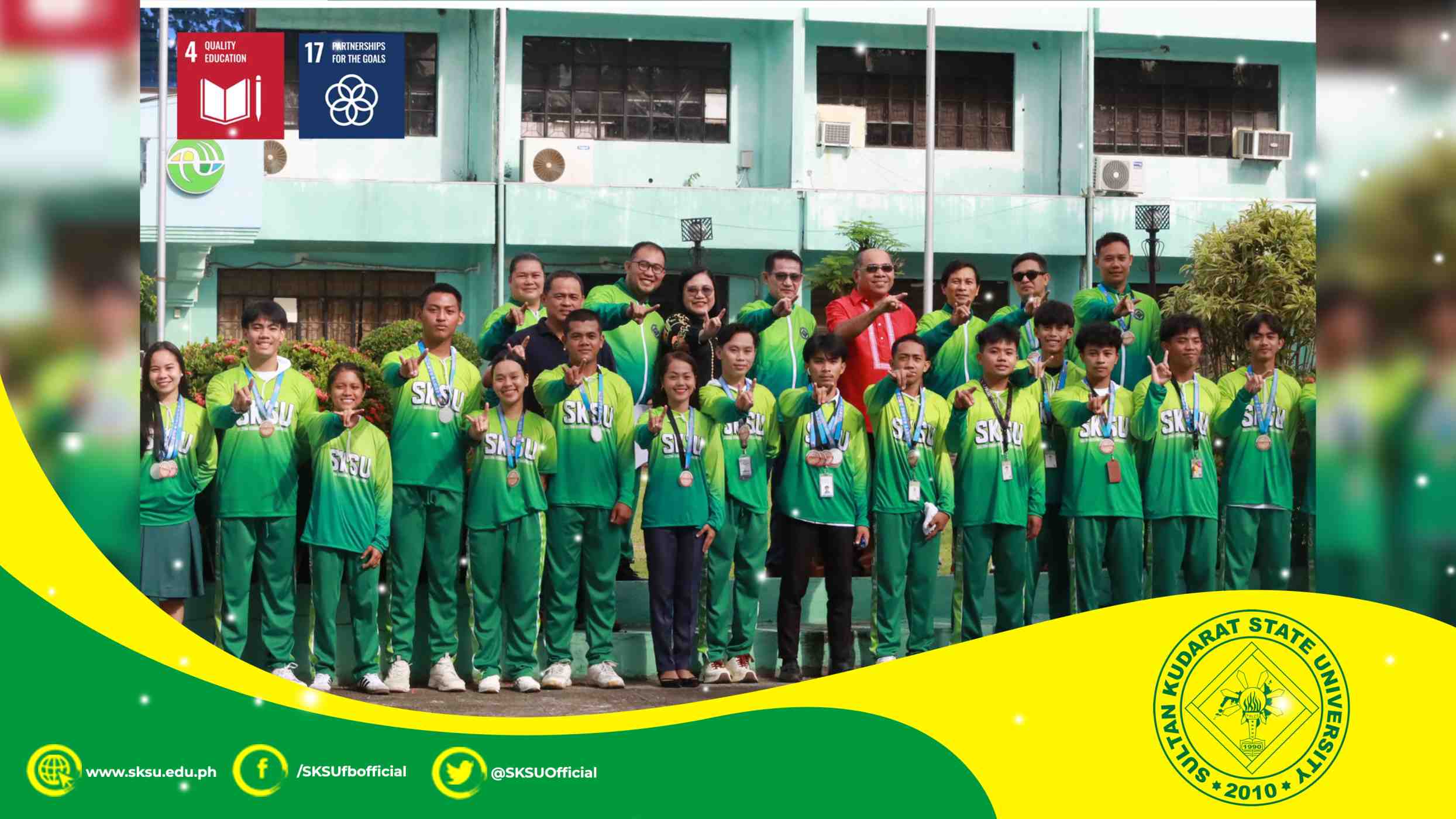 SKSU Honors MASTS 2025 Delegates During Flag Ceremony
